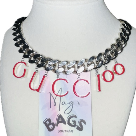 Gucci | Jewelry | Gucci 0 Anniversary Limited Edition Gucci Logo Charms ...